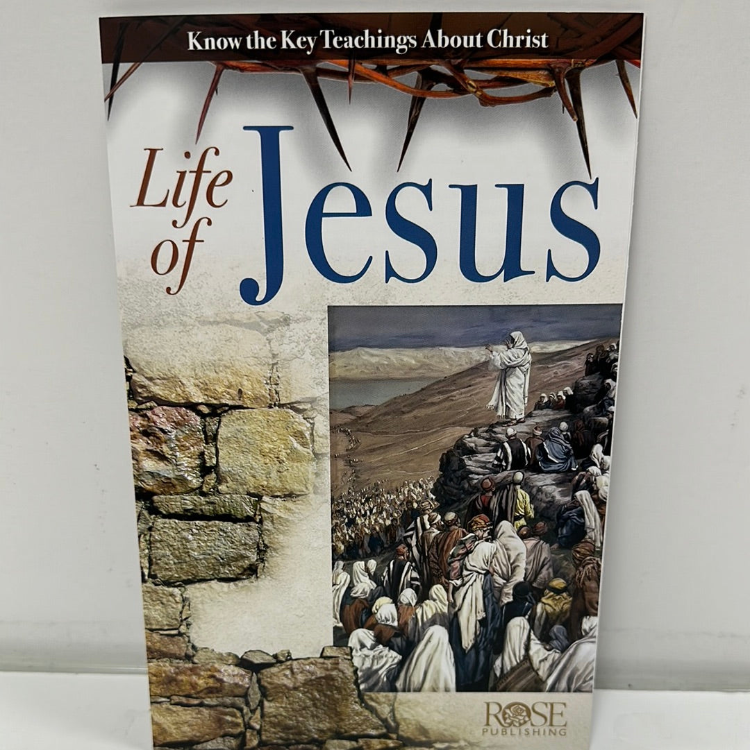 LIFE OF JESUS PAMPHLET-3373 – Great Passion Play Gift Shops